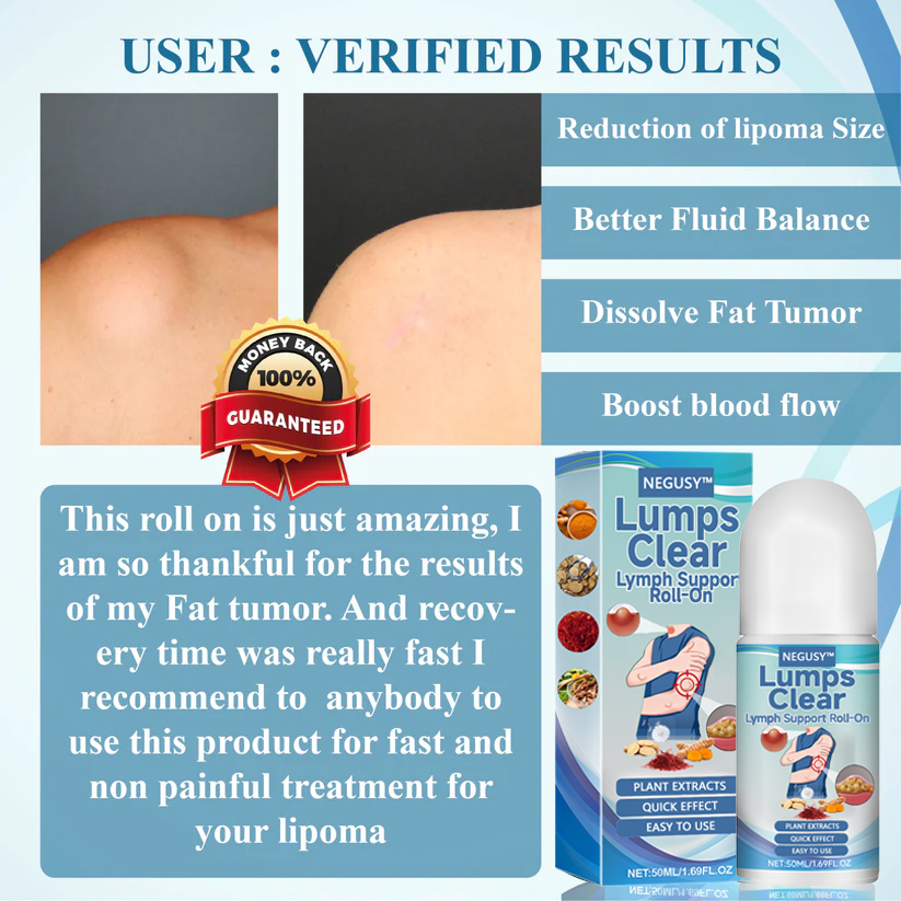 NEGUSY™ LumpsClear Lymph - Say Goodbye to Lipomas and Swelling ...