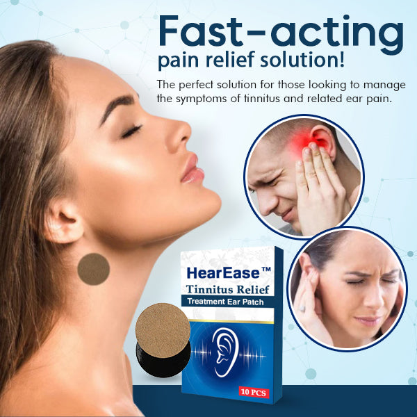 HearEase™ Tinnitus Relief Treatment Ear Patch – DEEPCLEANSING